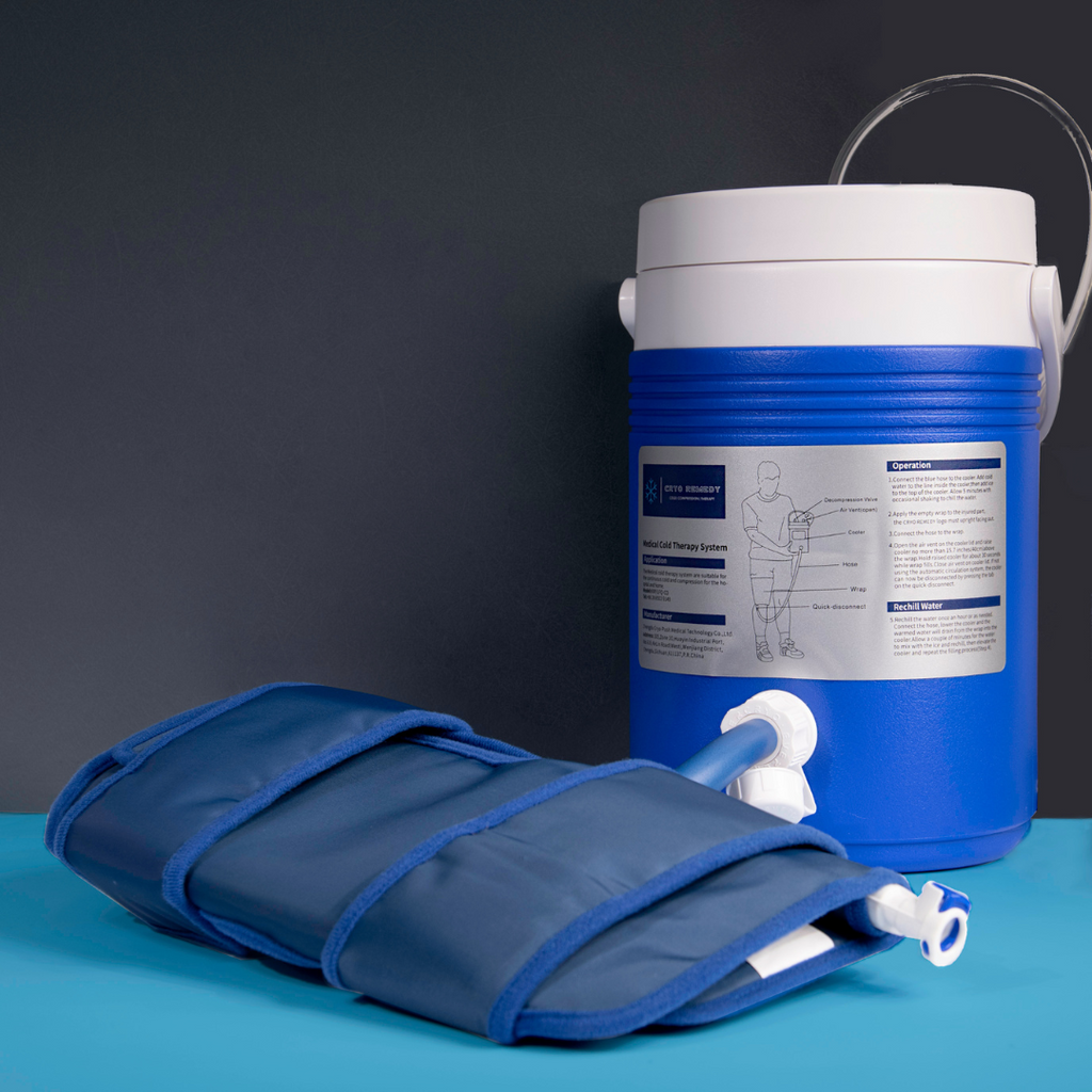 Cryo Therapy Machine w/ Pump and including (1) brace – Cryo Remedy